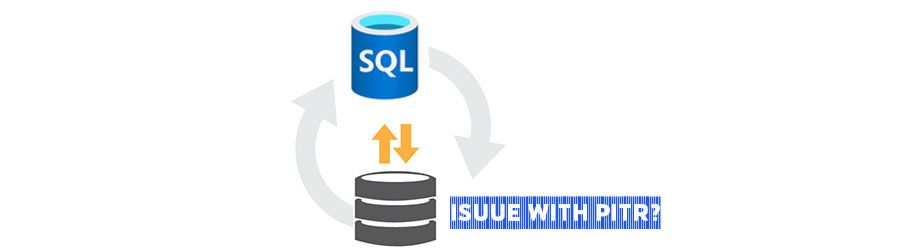 Not Able To Restore Sql Database With Pitr