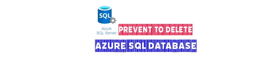 Prevent to delete the database or server Prevent to delete the database or server