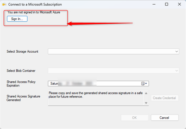 Restore Managed Instance Database From Blob Storage