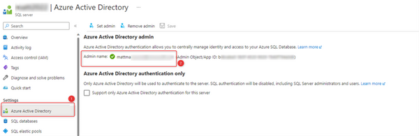How to create and check AAD Login in Azure SQL Database